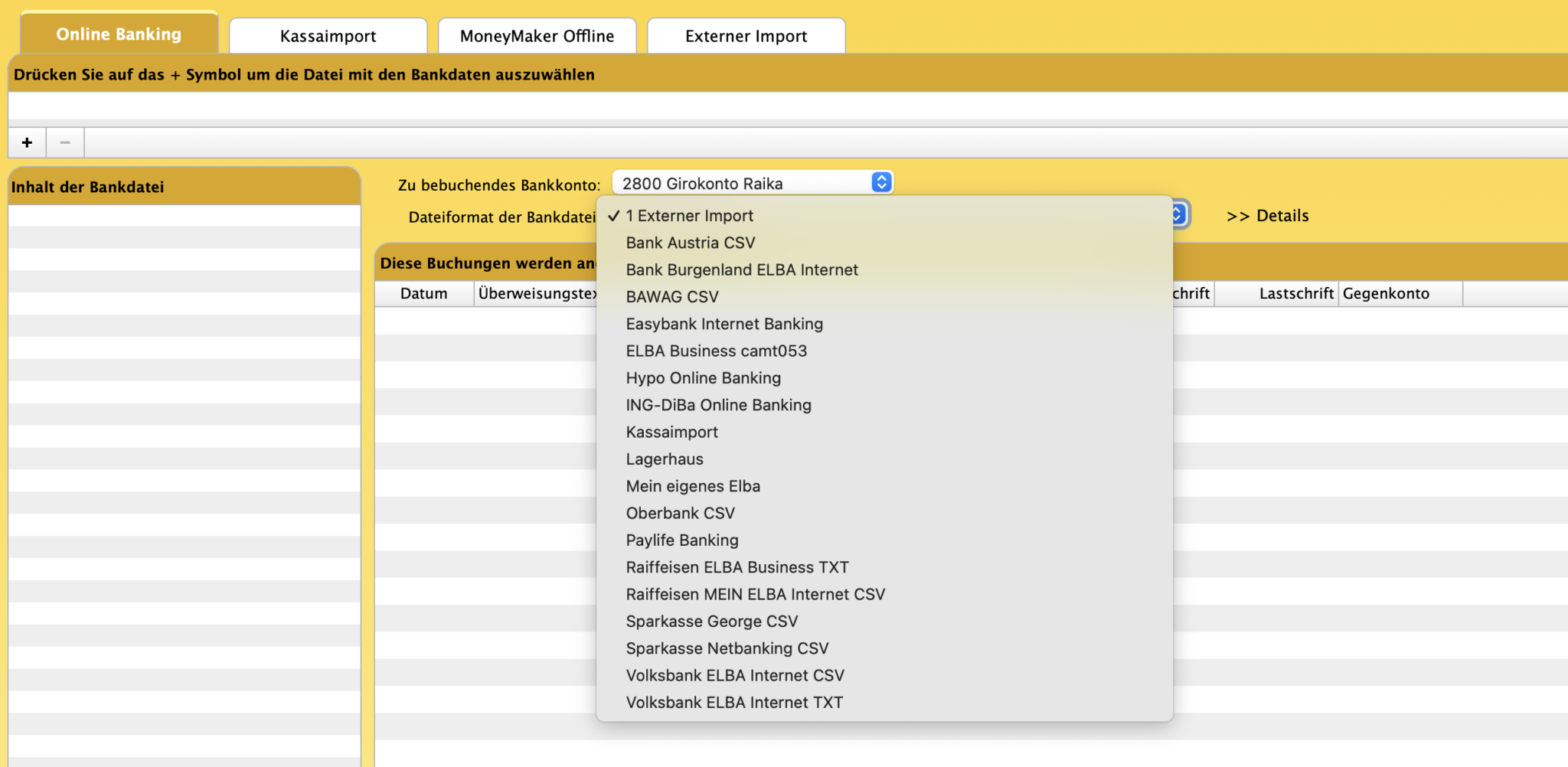 MoneyMaker Account Module – MoneySoft Softwarevertriebs GesmbH